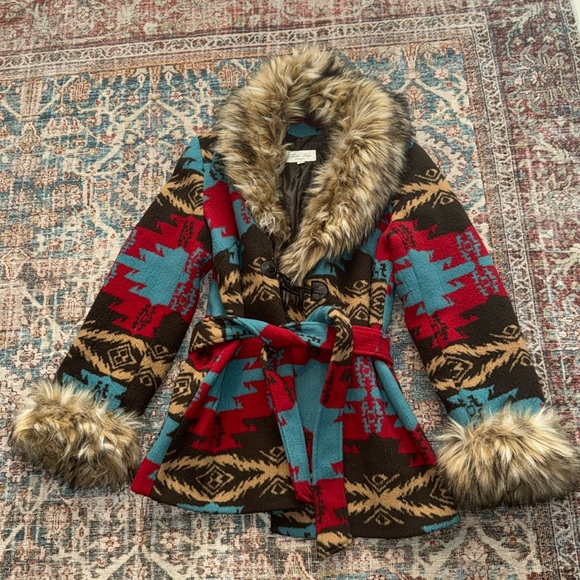 Tasha Polizzi | Jackets & Coats | Vintage Tasha Polizzi Faux Fur ...